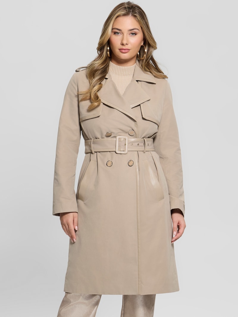 Jenny Trench Coat | GUESS Canada