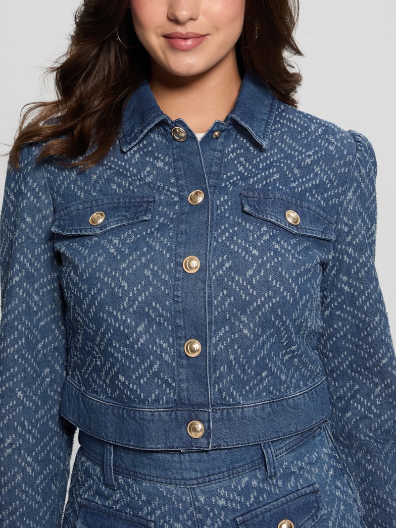Gilly Denim Jacket | GUESS Canada