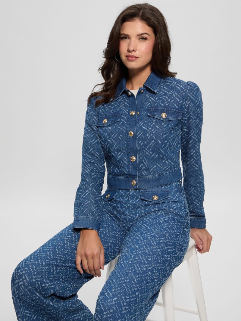 Gilly Denim Jacket | GUESS Canada