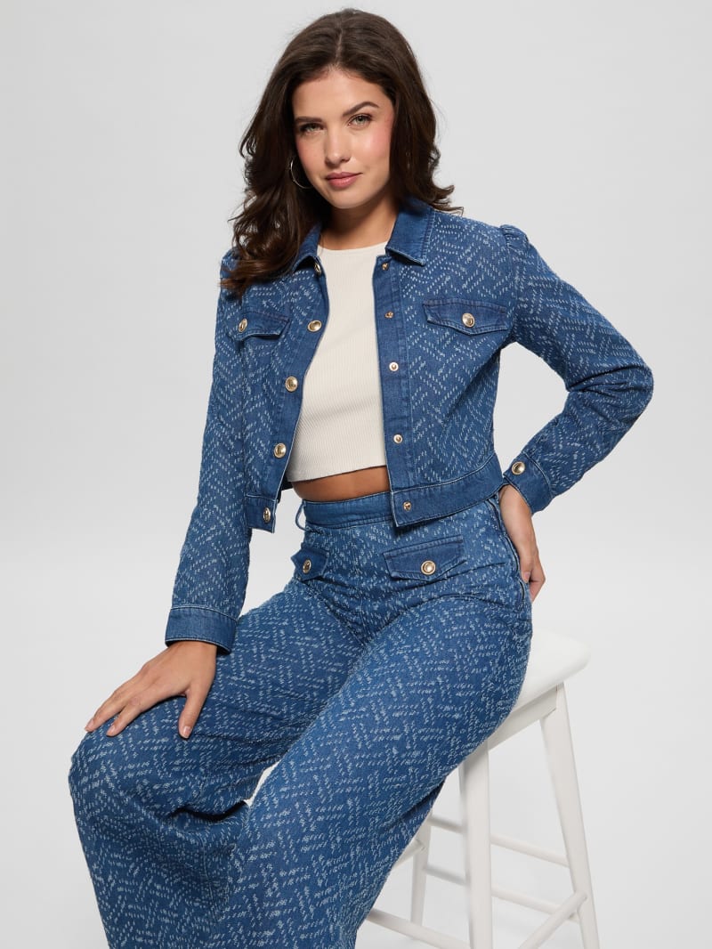 Gilly Denim Jacket | GUESS Canada
