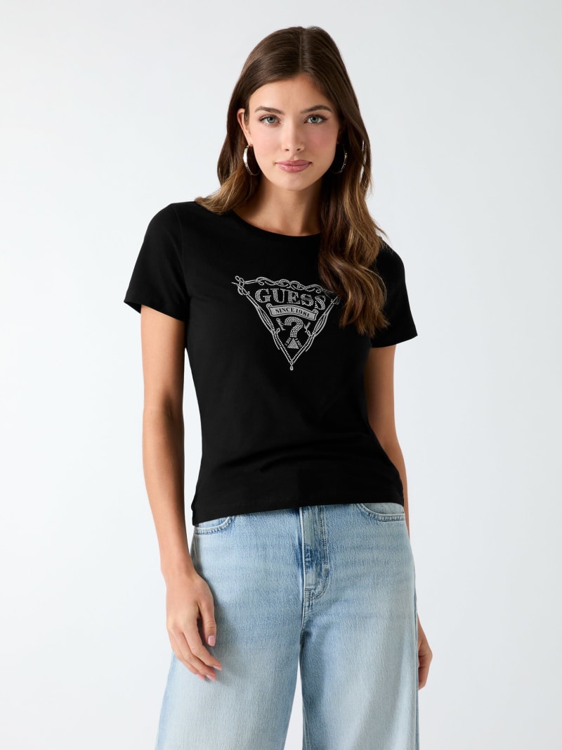 GUESS® Triangle logo t-shirt