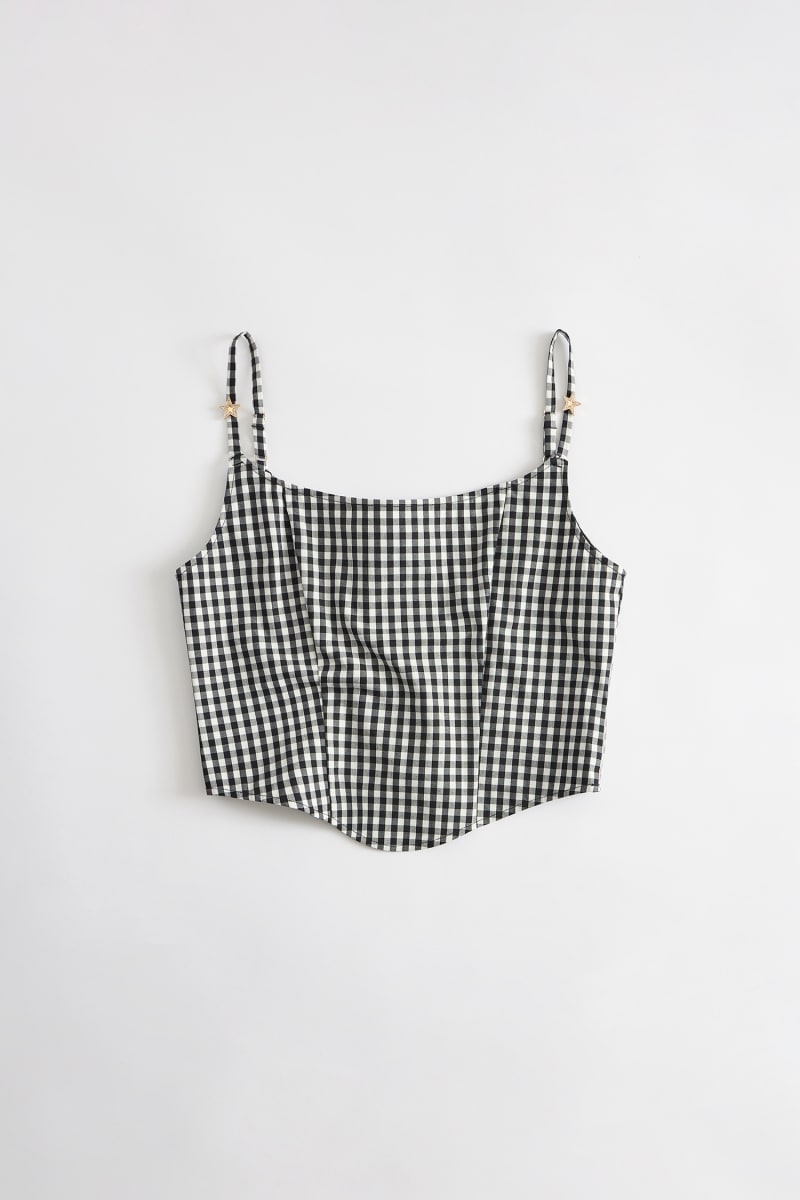 GUESS® Printed corset top
