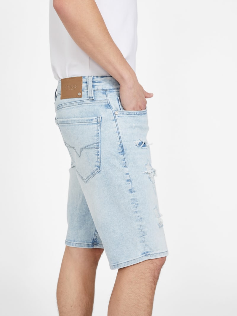 Eco Burton Denim Shorts | GUESS Factory