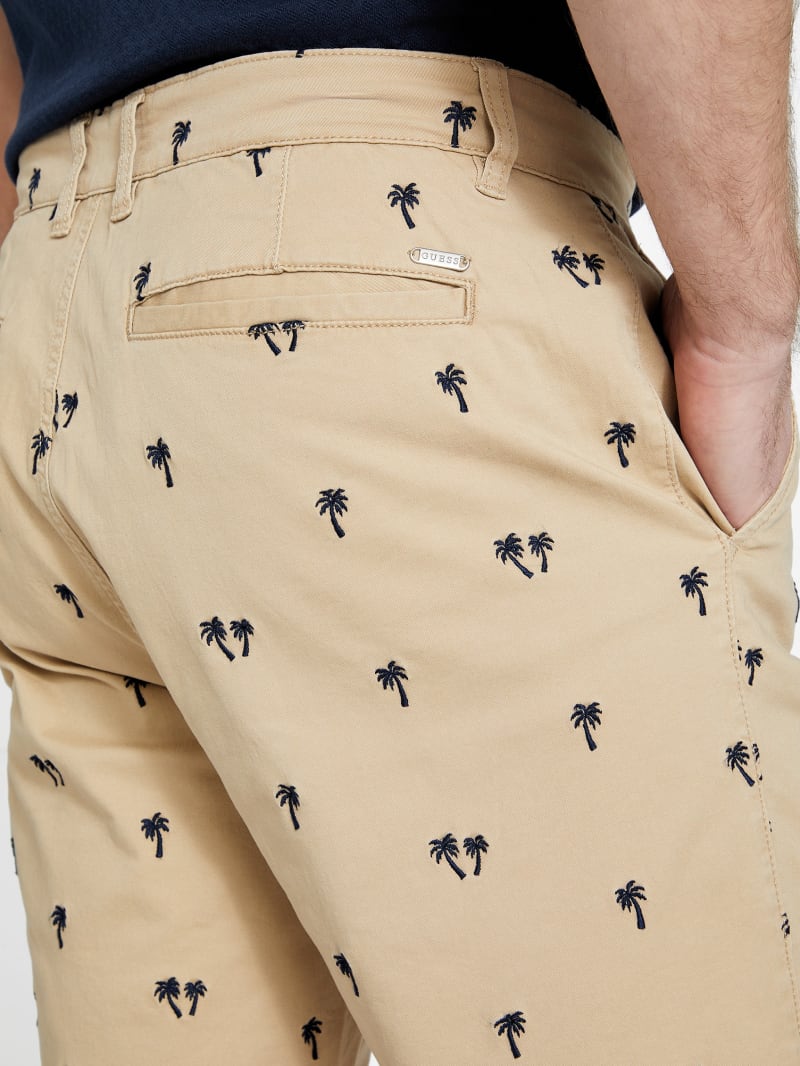 Harper Embroidered Shorts | GUESS Factory