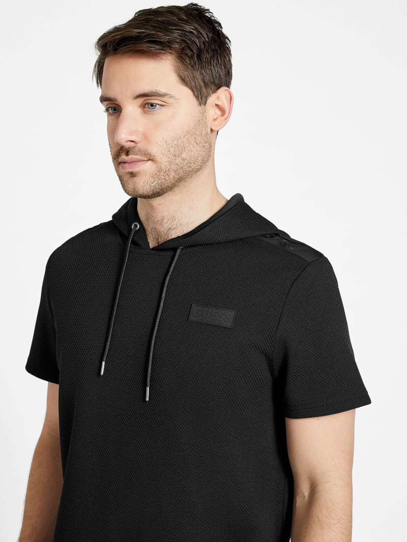 Khaleb Mesh Hoodie | GUESS Factory