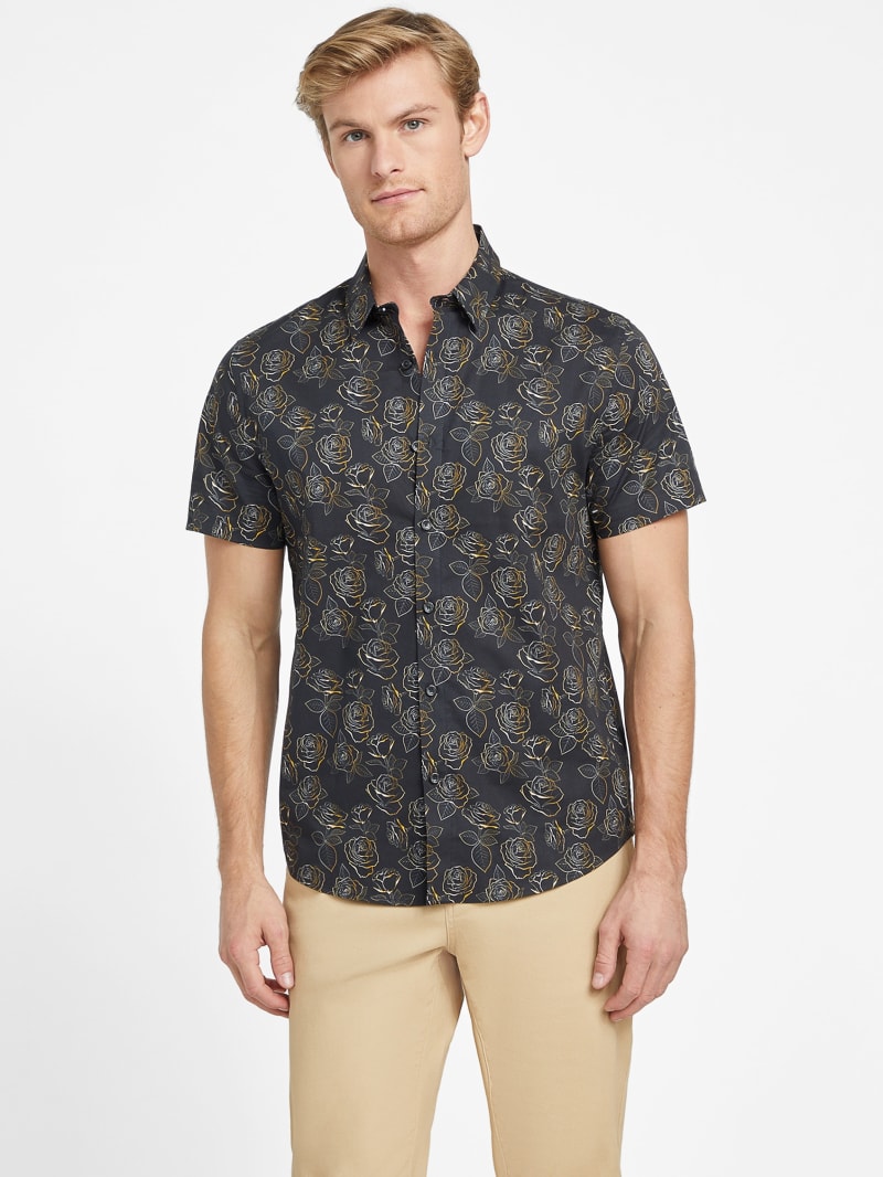 Samwell Floral Shirt | GUESS Factory