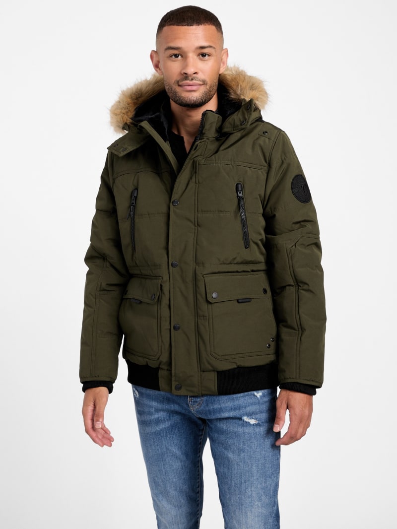 Eco Dusty Puffer Jacket | GUESS Factory