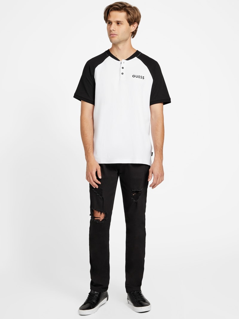 Marlin Raglan Tee | GUESS Factory