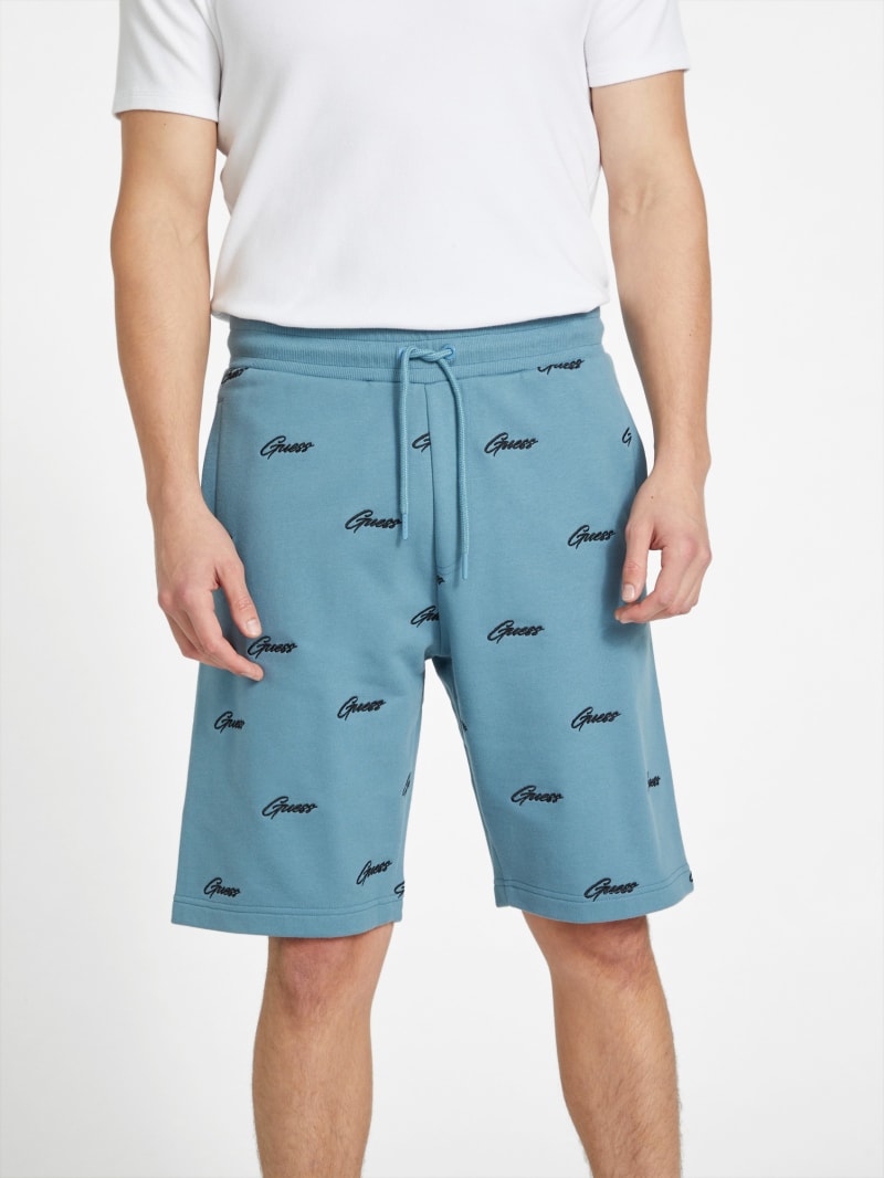 Derek Logo Shorts | GUESS Factory
