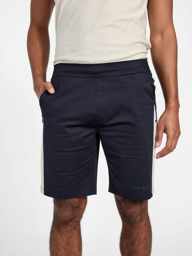 Anthony Color-Block Shorts | GUESS Factory