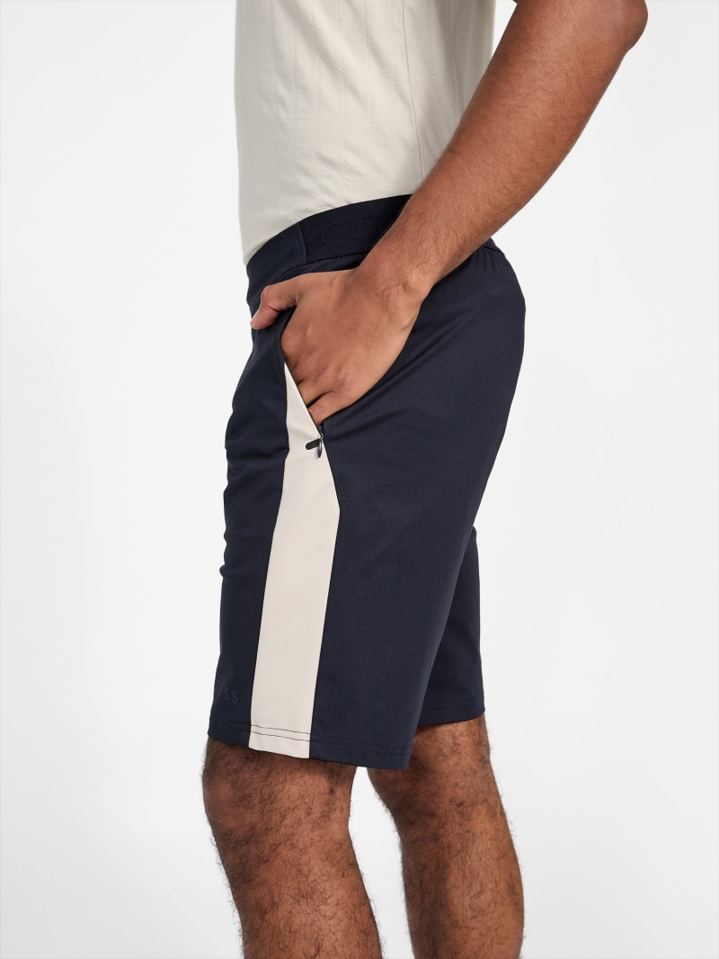 Anthony Color-Block Shorts | GUESS Factory