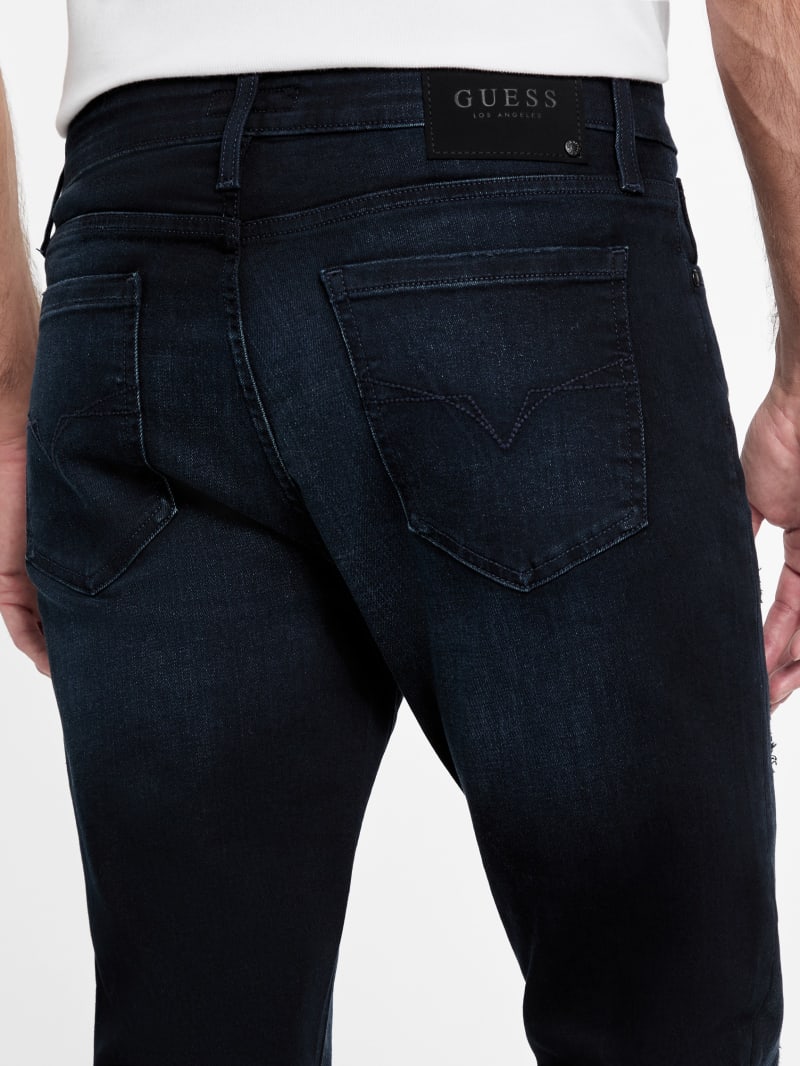 Steward Rip-and-Repair Skinny Jeans | GUESS Factory
