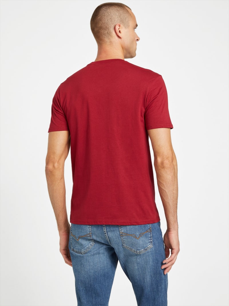 Eco Rowel Logo Tee | GUESS Factory