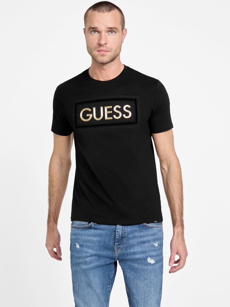 Eco Crowel Logo Tee | GUESS Factory