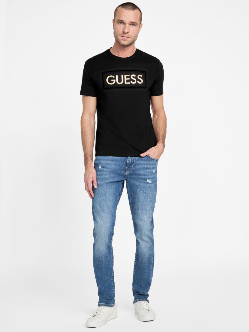 Eco Crowel Logo Tee | GUESS Factory
