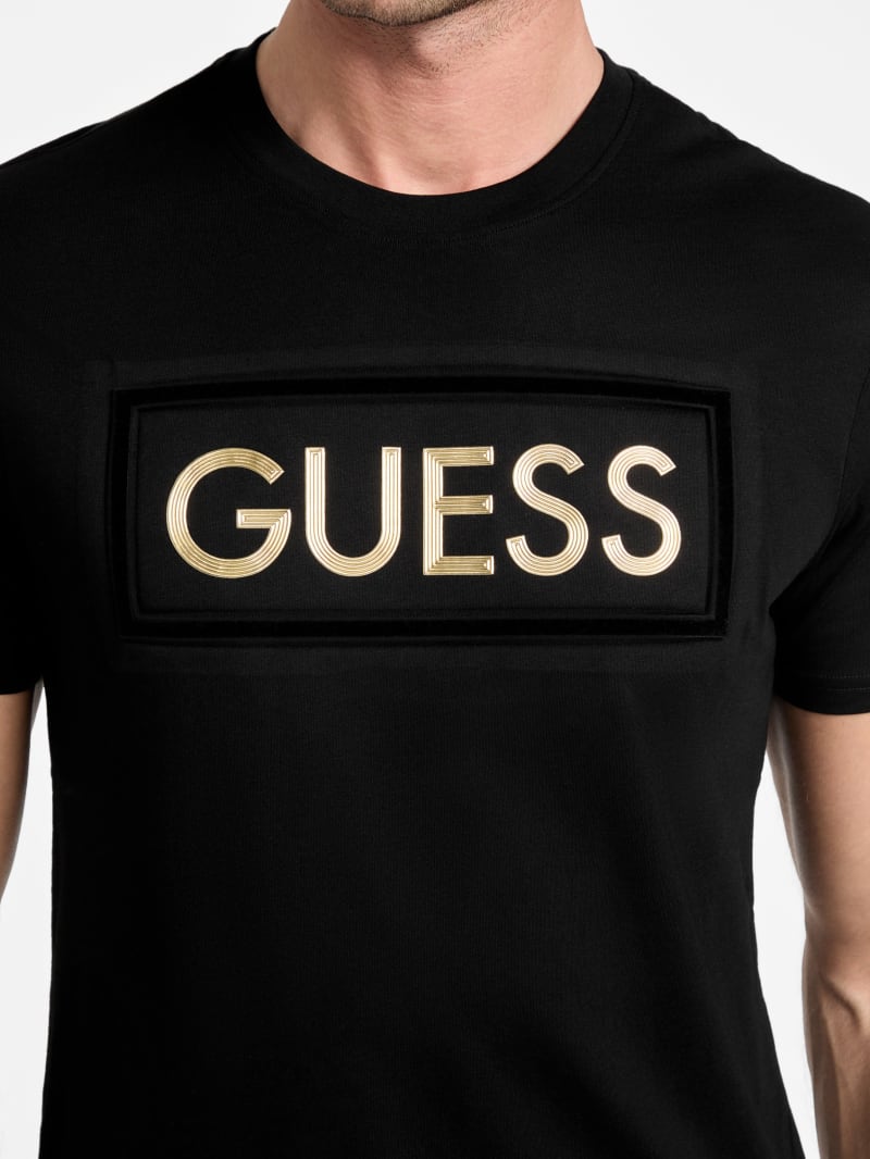 Eco Crowel Logo Tee | GUESS Factory