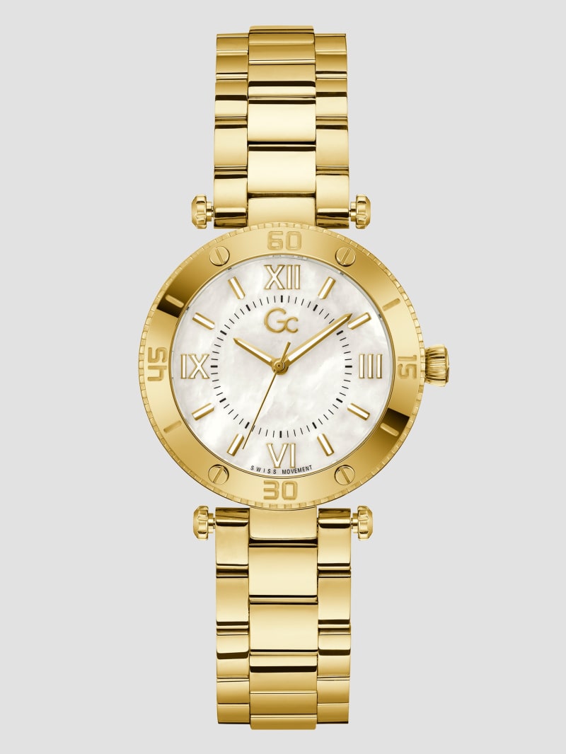 Gc Gold-Tone Analog Watch | Marciano