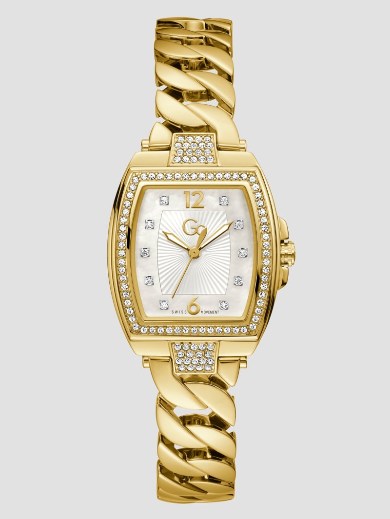 Gc Gold-Tone Analog Watch | GUESS