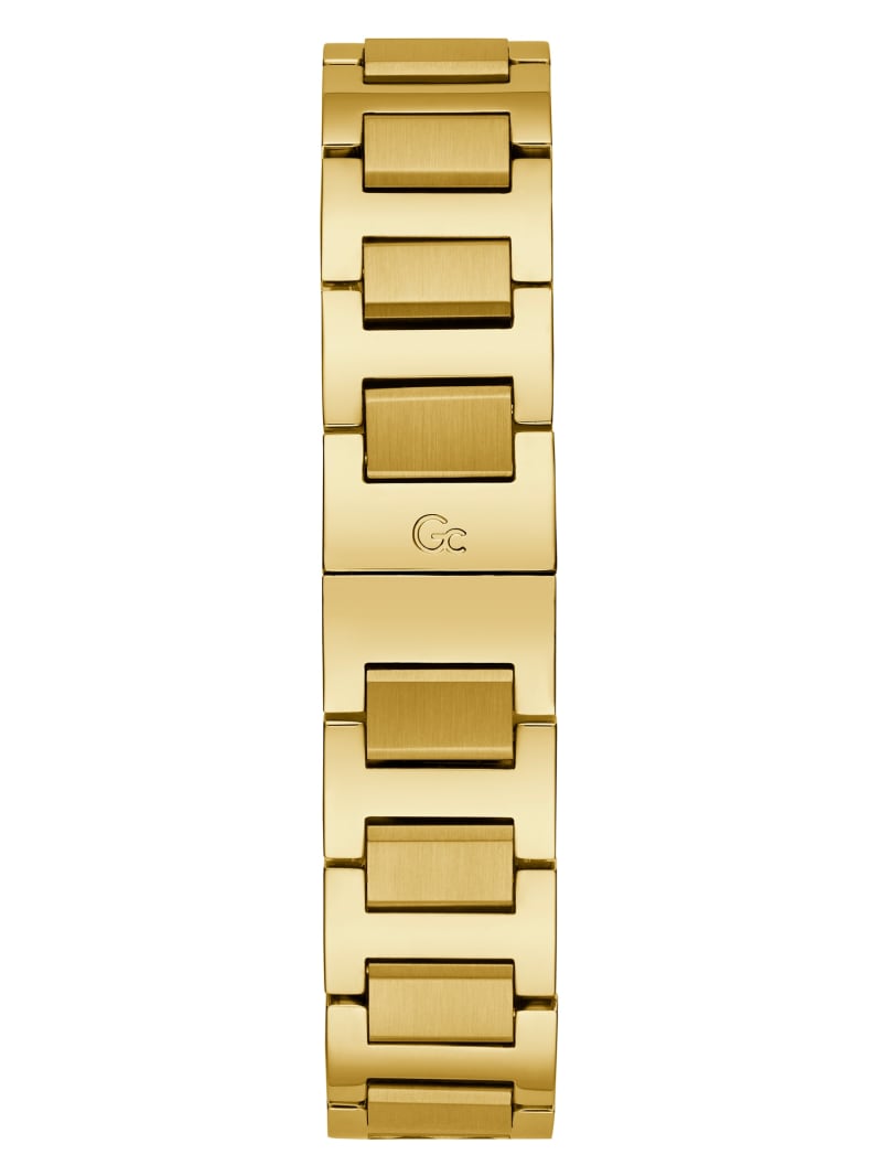 Gc Gold-Tone Crystal Analog Watch | GUESS
