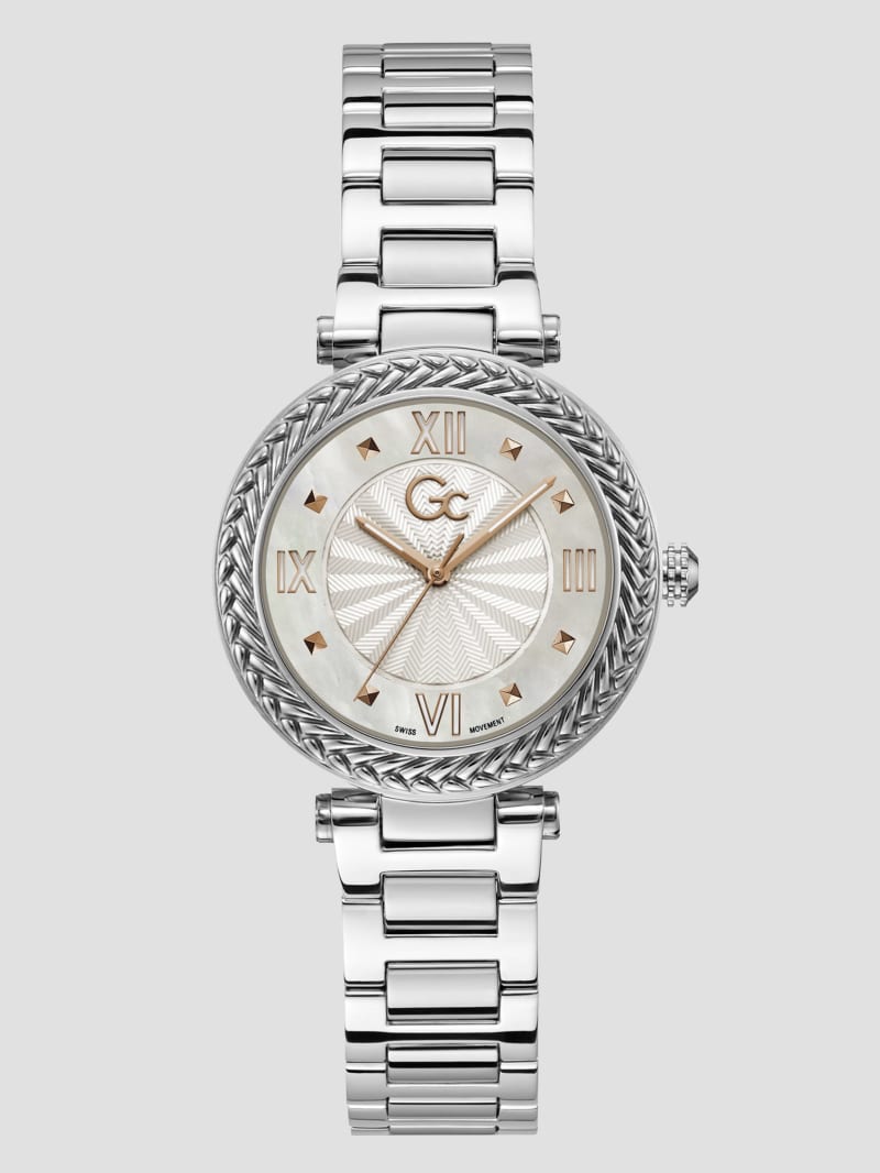 Silver-Tone Analog Watch | GUESS