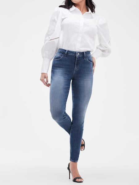Womens Mid Rise Jeans Guess Canada
