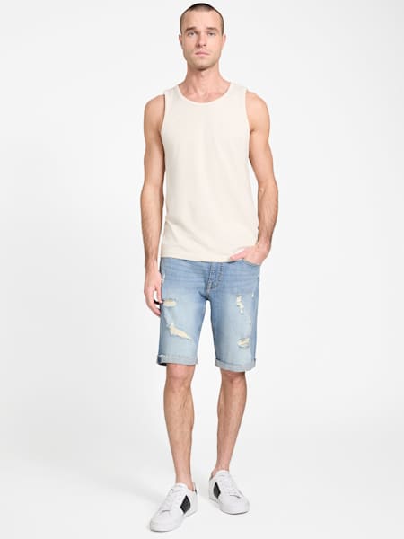 Men's Shorts - Fleece, Cargo, Denim & Active Shorts | GUESS Factory