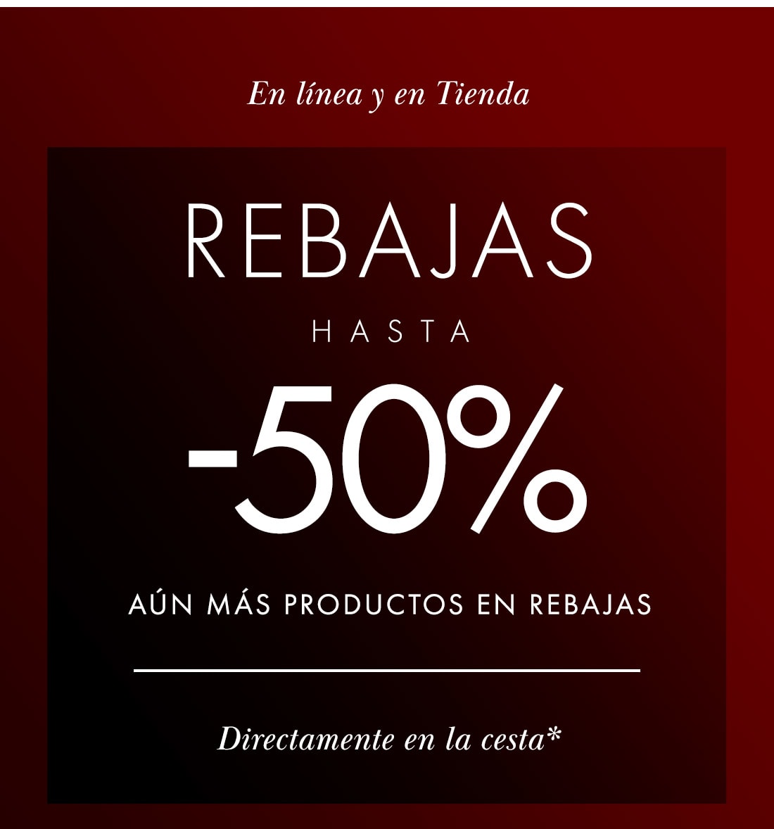 Ofertas de moda: Rebajas hasta -50%: Descubre las novedades desde hoy ...